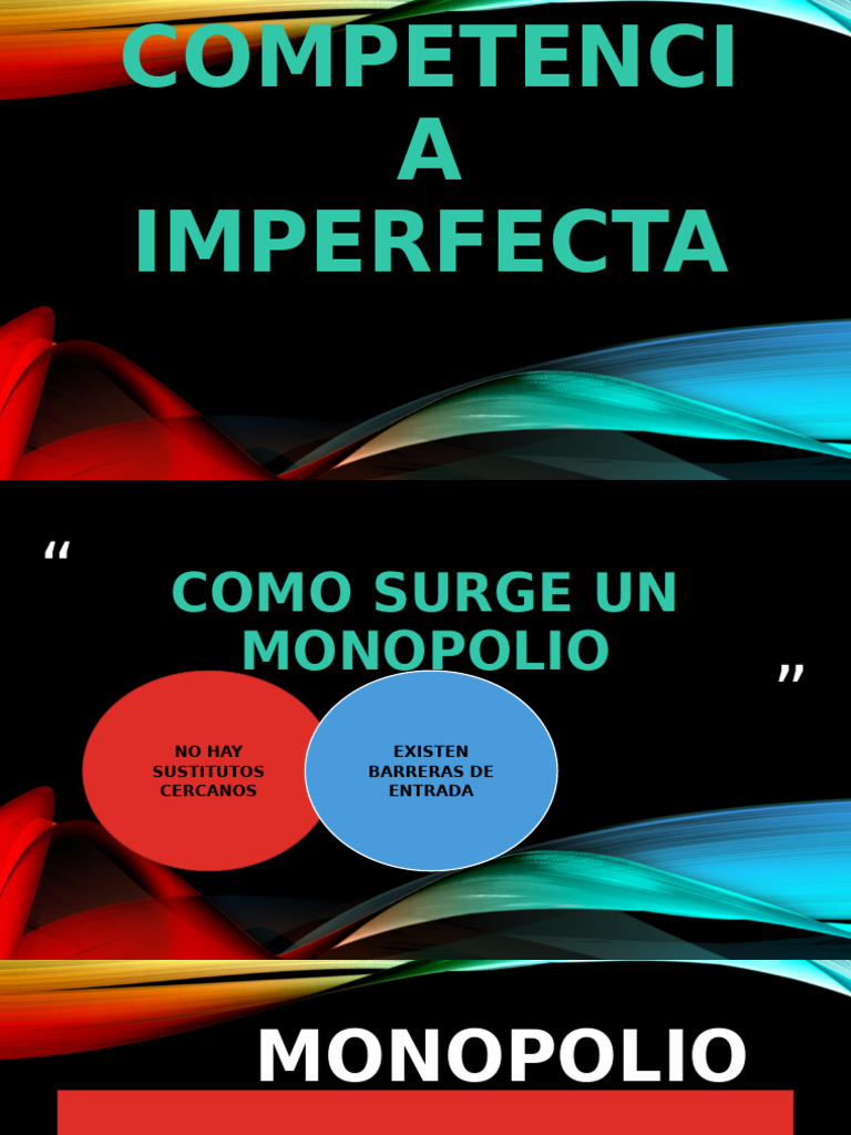 Competencia Imperfecta Monopolio | PDF