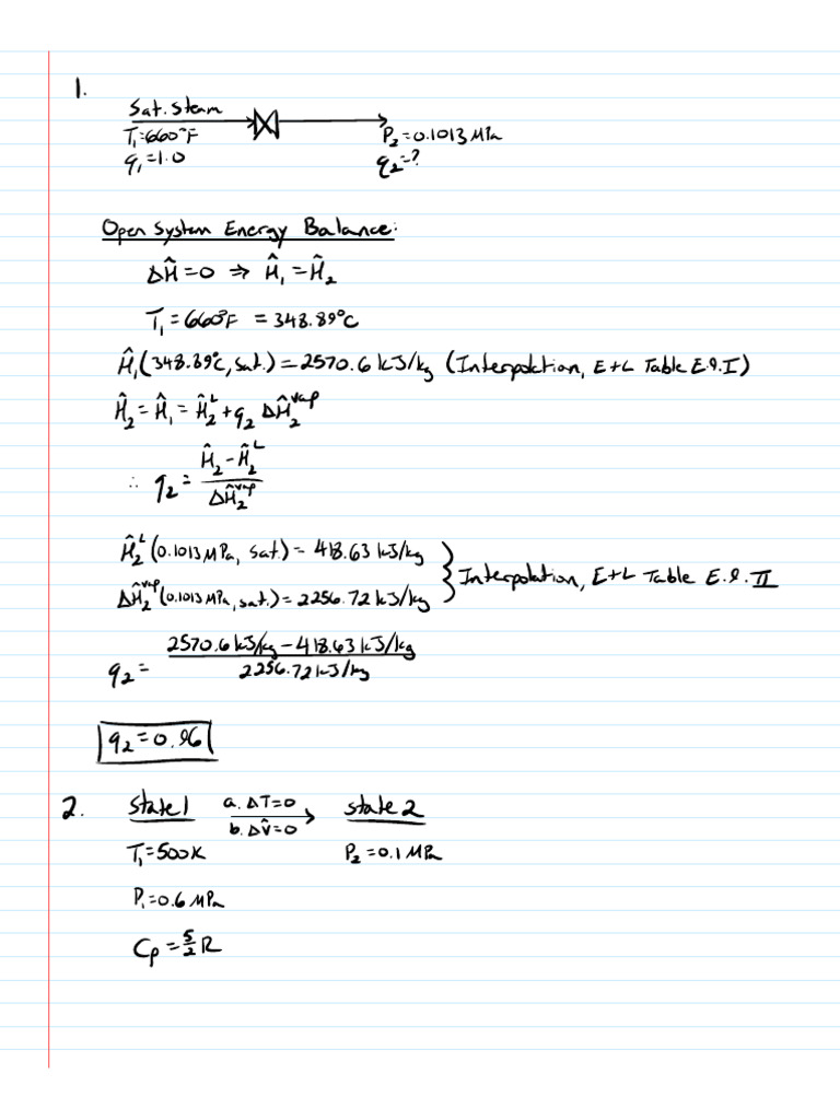 CM3230 Practice Problems Set 1 Solutions | PDF