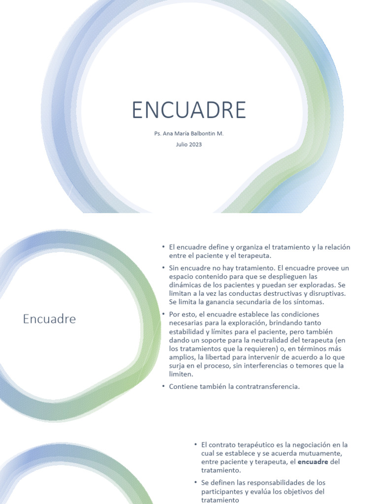 Encuadre | PDF