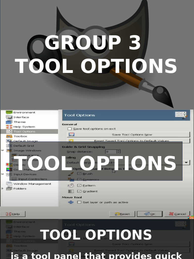 Group 3 Tool Options | PDF