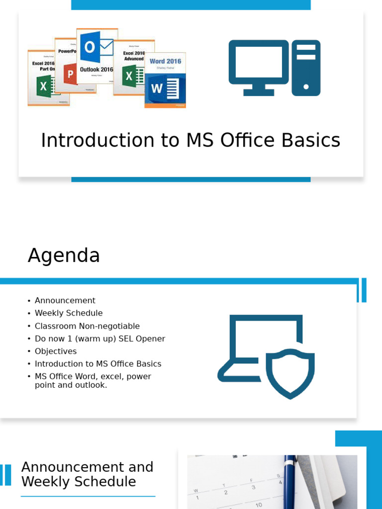 Introduction To MS Office Basics | PDF | Microsoft Office | Application ...