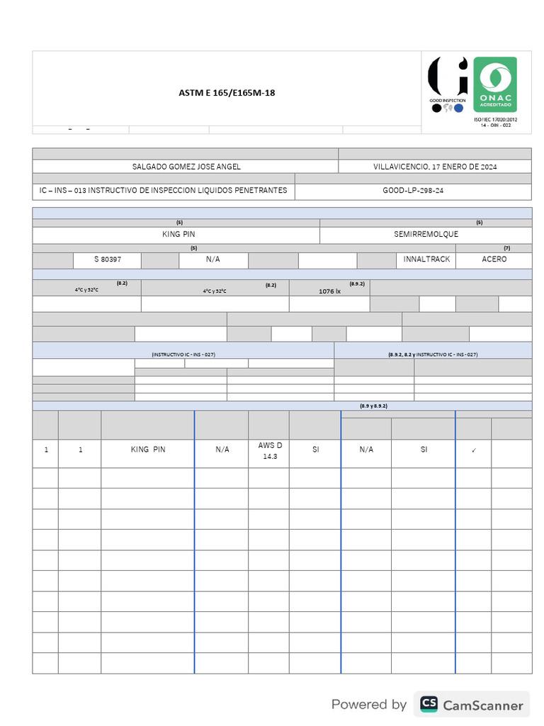 KING PIN Ejemplo | PDF