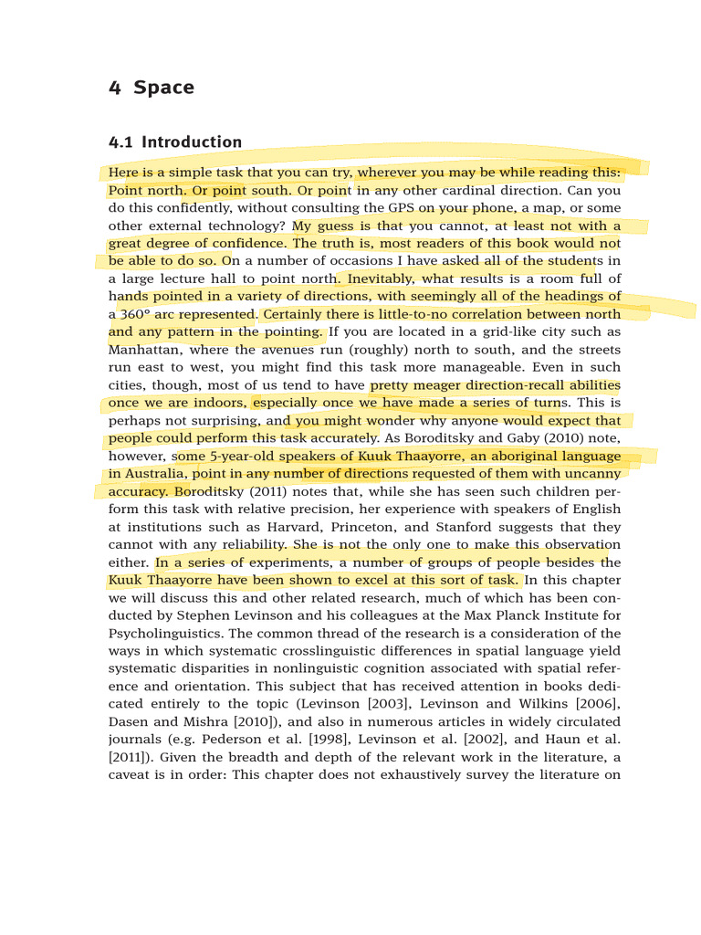 Linguistic Relativity Evidence Across Languages An... - (4 Space) | PDF