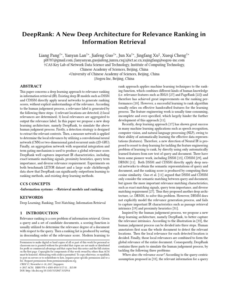 Deep Ranking | PDF