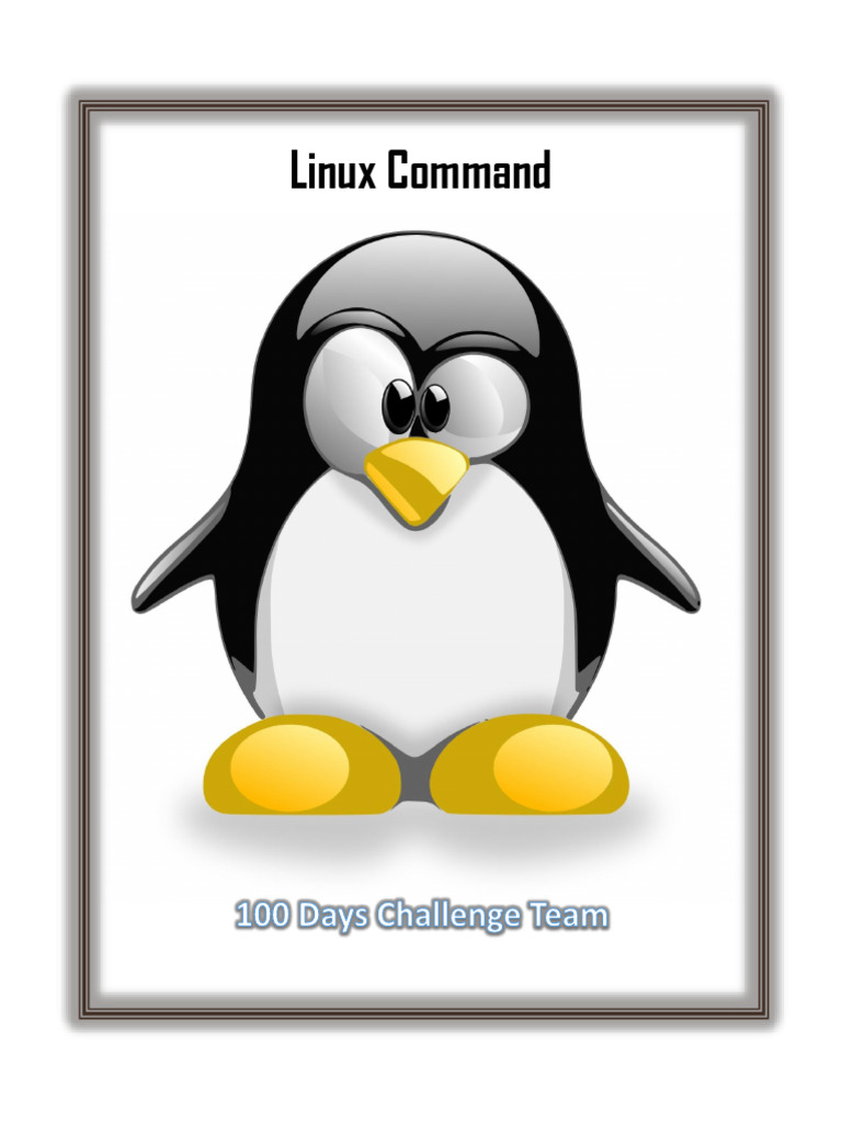 Linux Command @100 Days Challenge | PDF