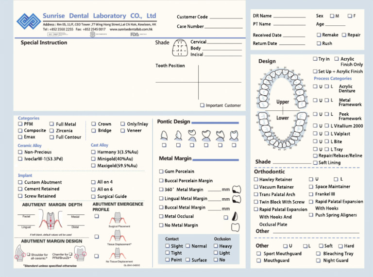 Order Form 2023 | PDF