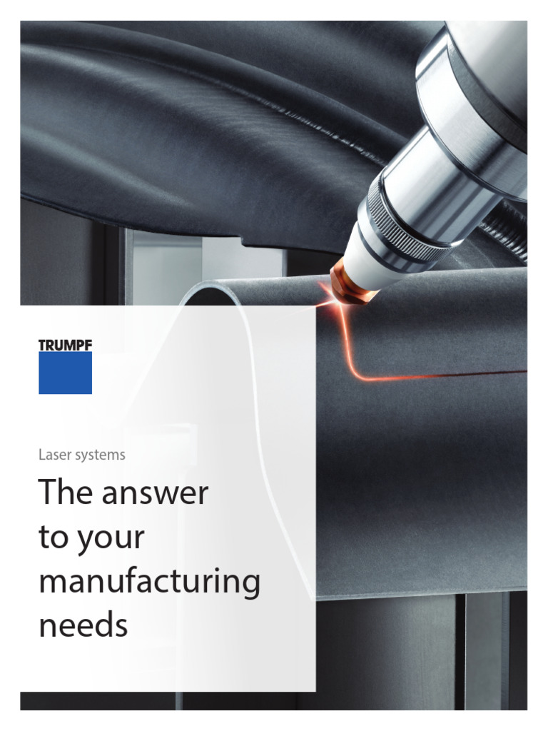 TRUMPF Laser Systems Brochure en | PDF