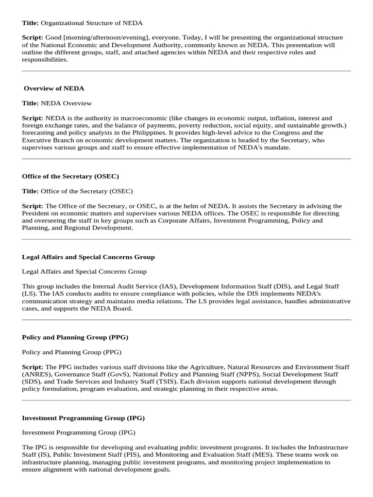 Script For Neda | PDF