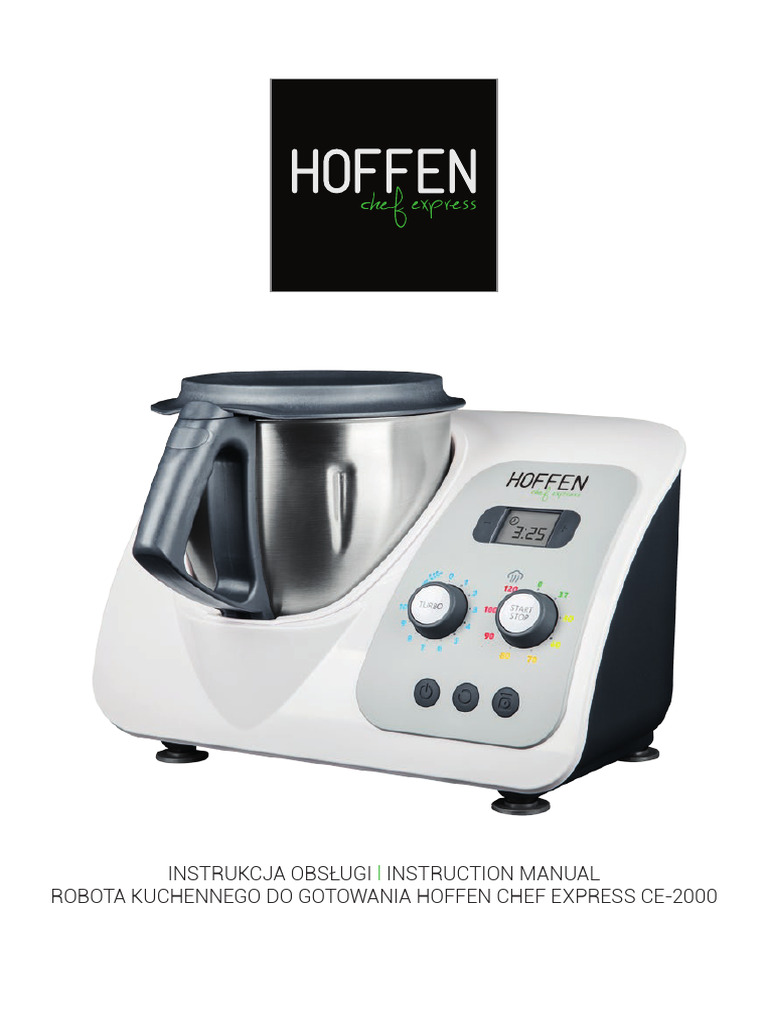 HOFFEN CHEF EXPRES Instrukcja Obslugi | PDF