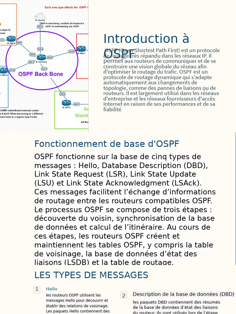 Introduction A OSPF | PDF