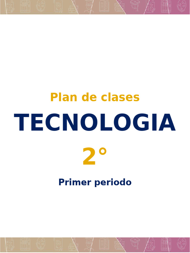 Primer Periodo Grado 2° - Tecnologia | PDF