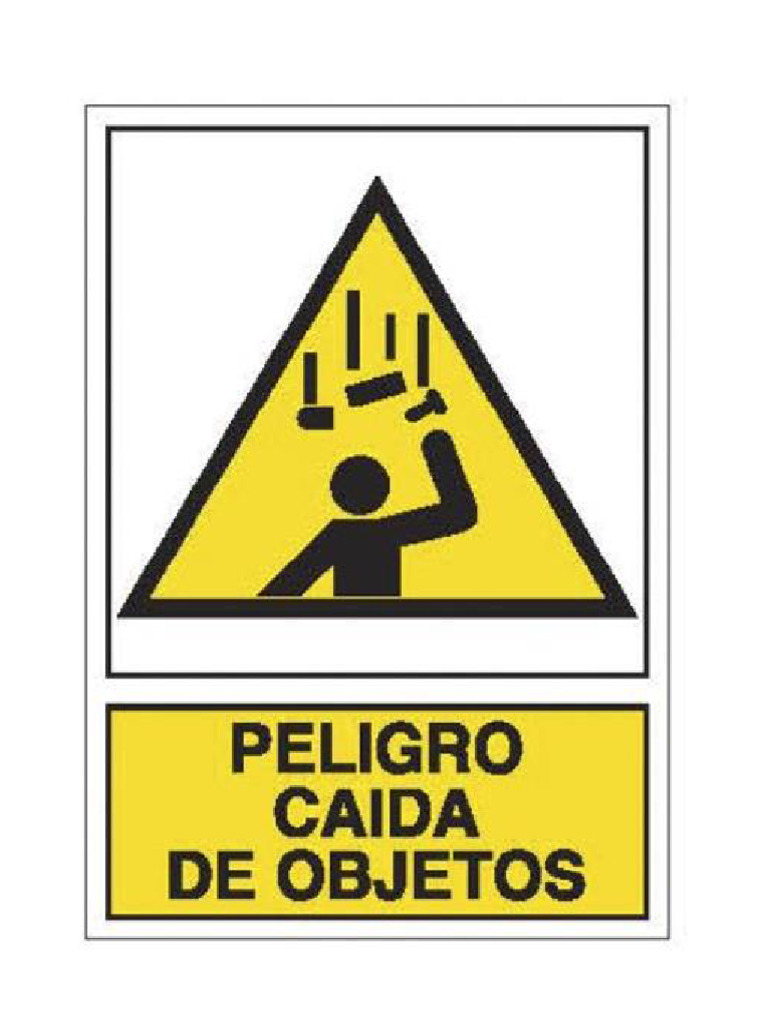 Señaletica Caida Objetos | PDF