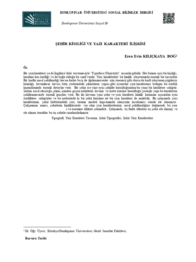 Ehir Kimli - I Ve Yaz - Karakteri - Li - Kisi (#525038) - 762746 | PDF