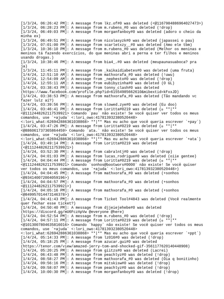 Messages | PDF