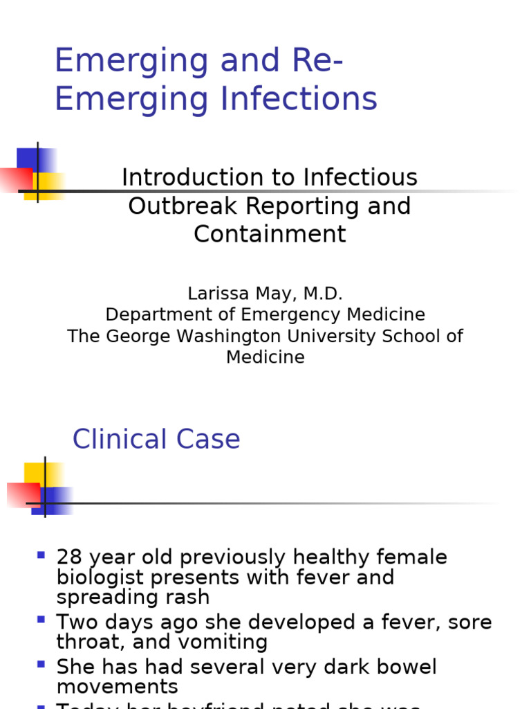 Emerging Infections Lecture | PDF