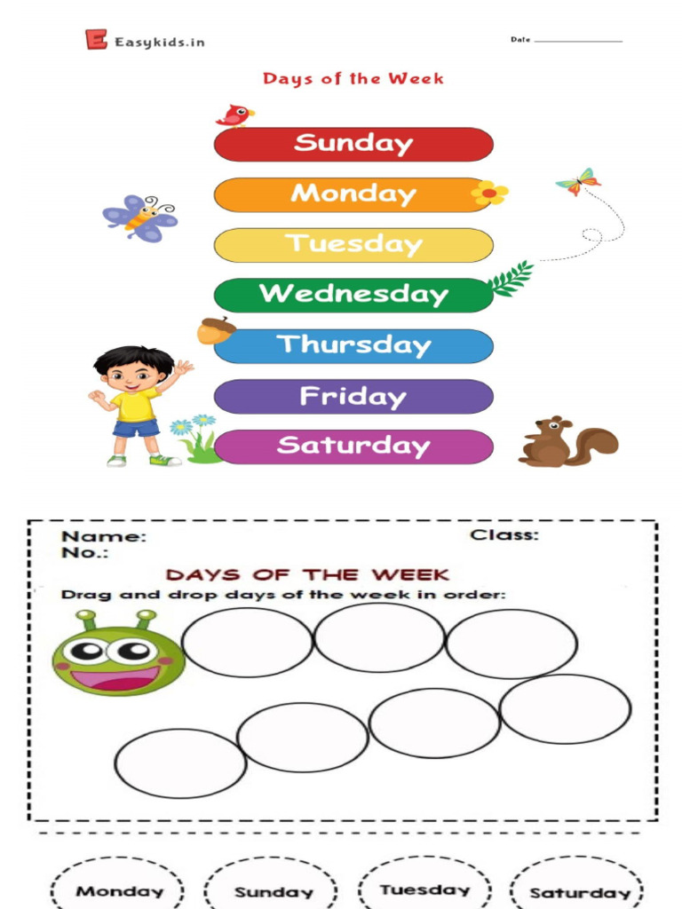 Days of The Week | PDF