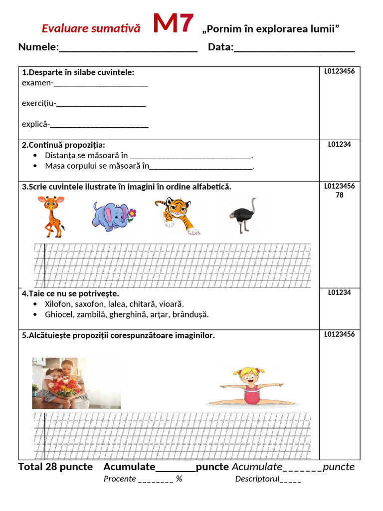 1.evaluare Sumativa Modulul 7 | PDF