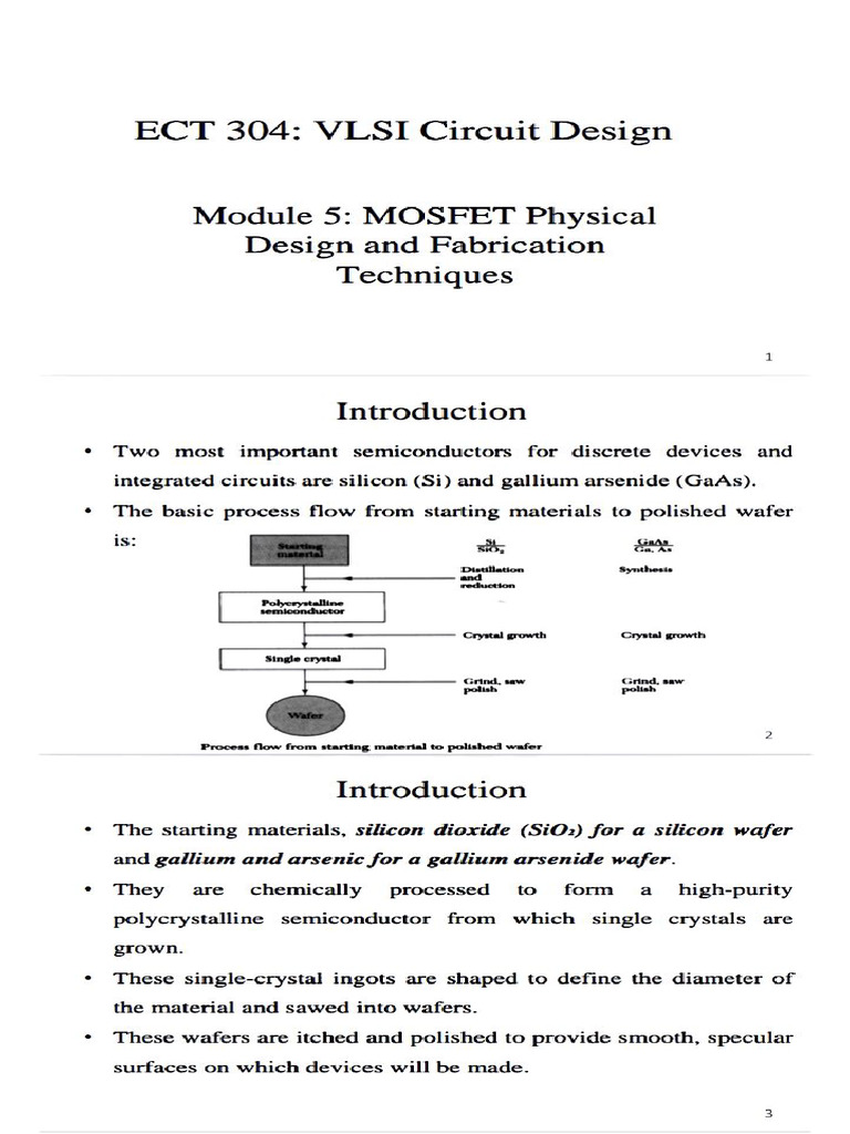 Vlsi Mod 5 | PDF