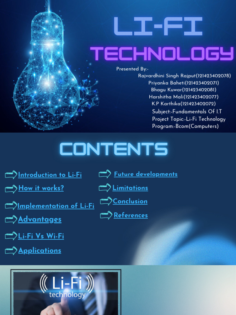 Blue Gradients Basic Simple Presentation1 | PDF | Wi Fi | Wireless