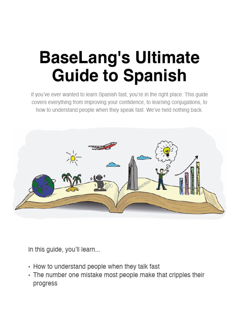 BaseLangs Ultimate Guide To Spanish | PDF