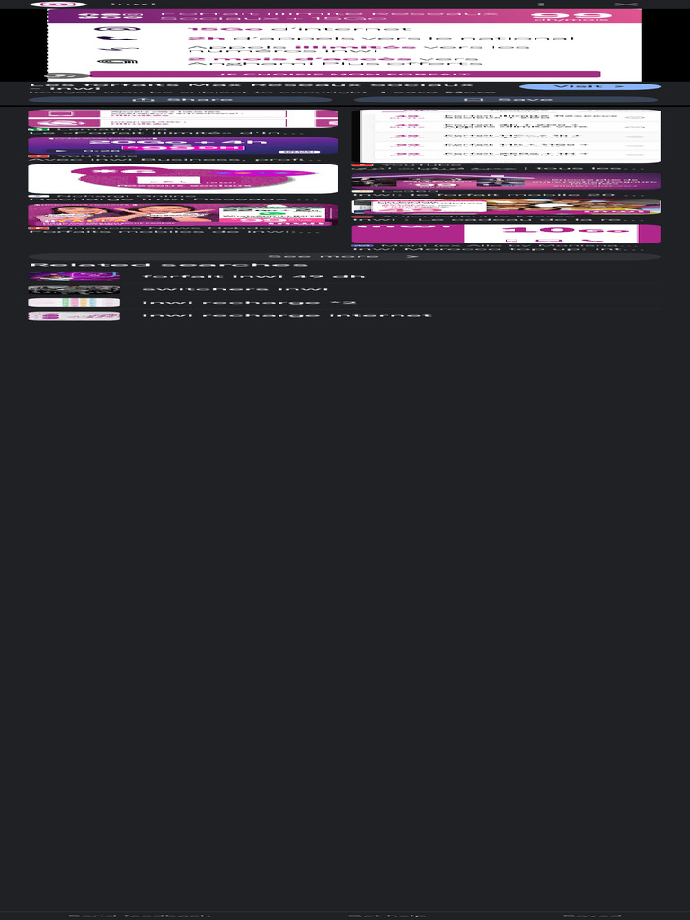 Abonnement Inwi - Google Search | PDF