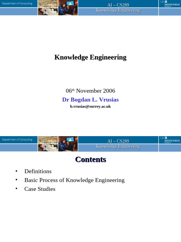 Week10 Knowledge Engineering | PDF