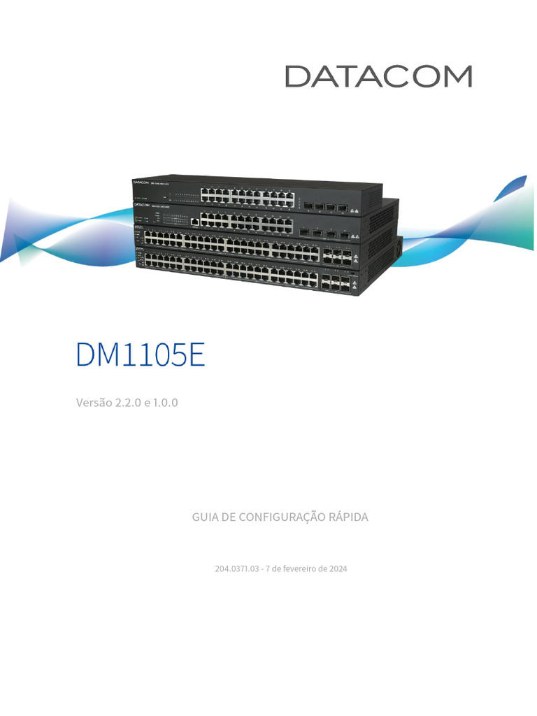 204.0371.03 - DM1105E - Guia de Instalacao e Configuracao | PDF