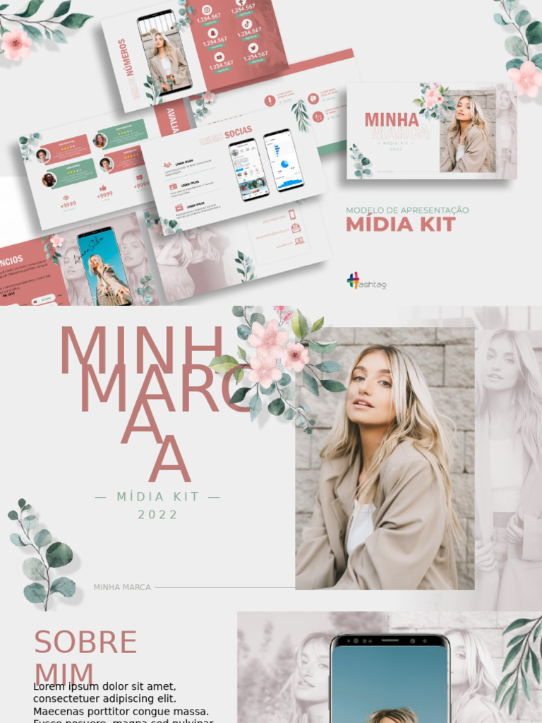 Apresentação 005 - Modelo de Mídia Kit | PDF