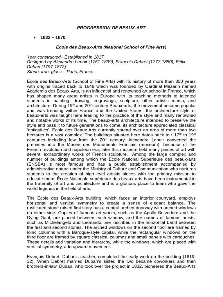 Beaux Art HOA2 Report | PDF