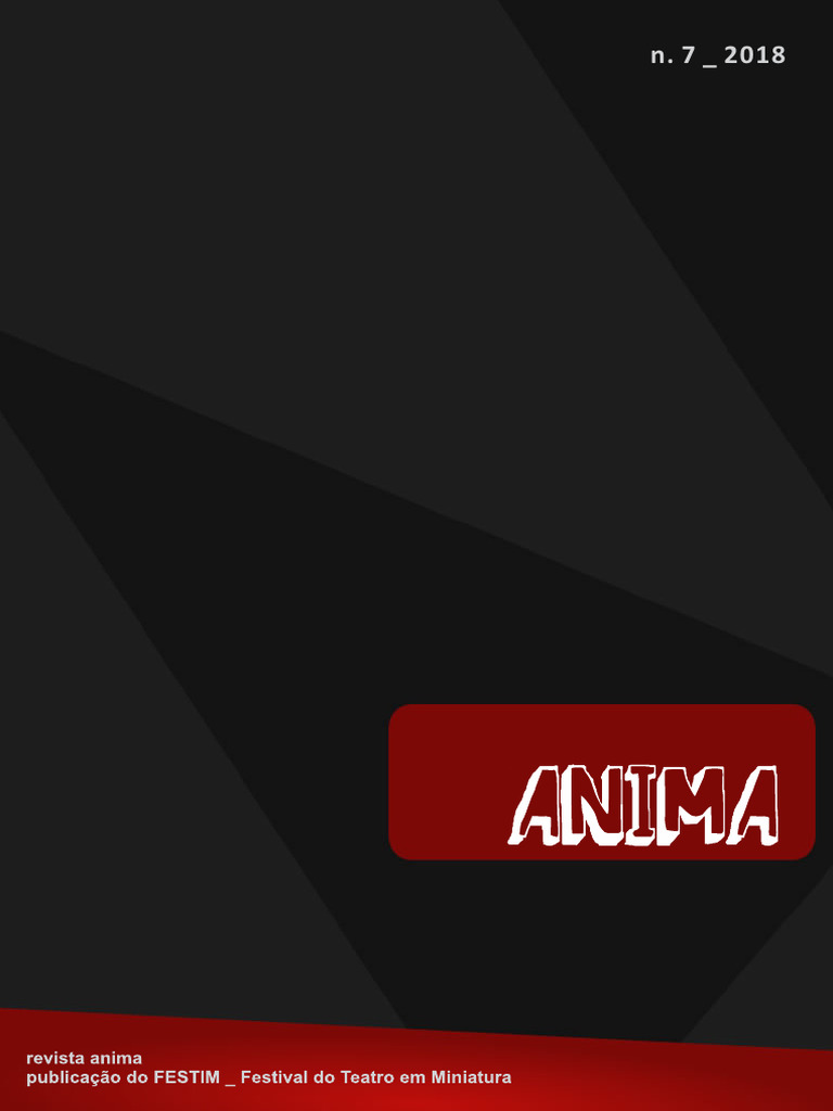 Anima - Revista Do Festim. ARTIGO DO EDSON E DO ANIBAL | PDF