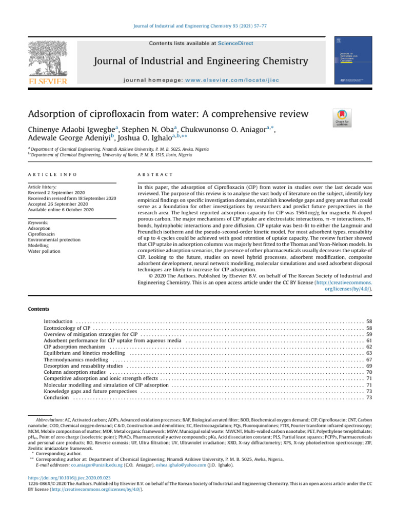 2021 JIEC Cipro | PDF