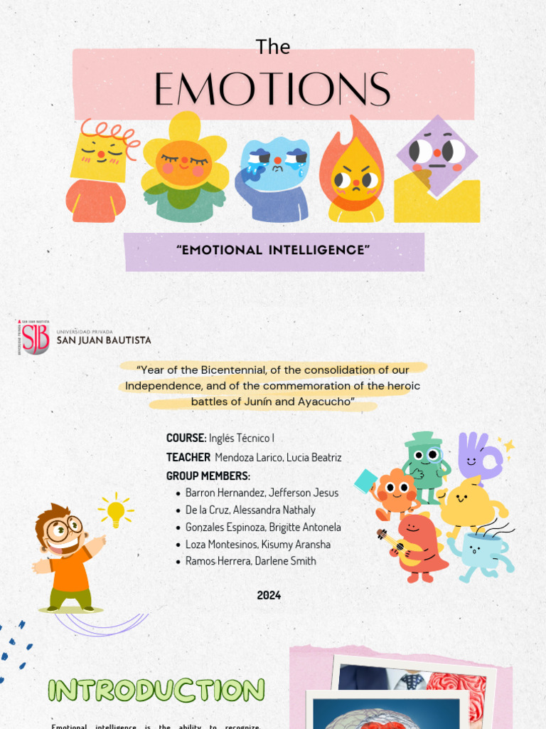 Emotional Intelligence - Ingles | PDF