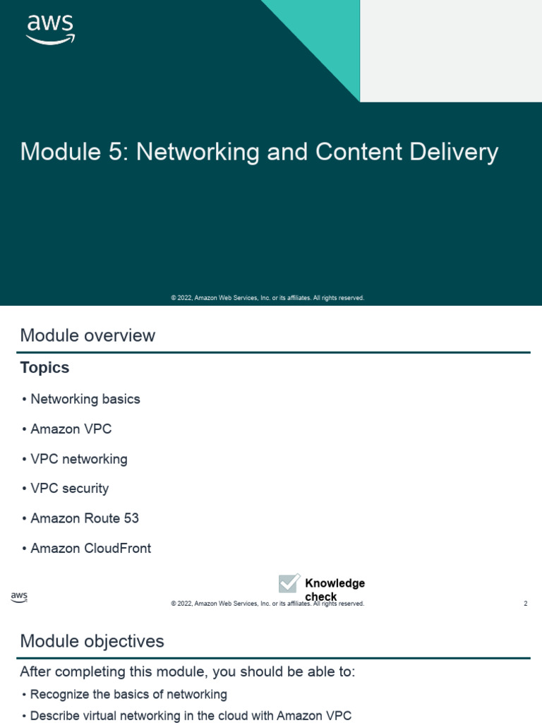 AcademyCloudFoundations Module 05 | PDF