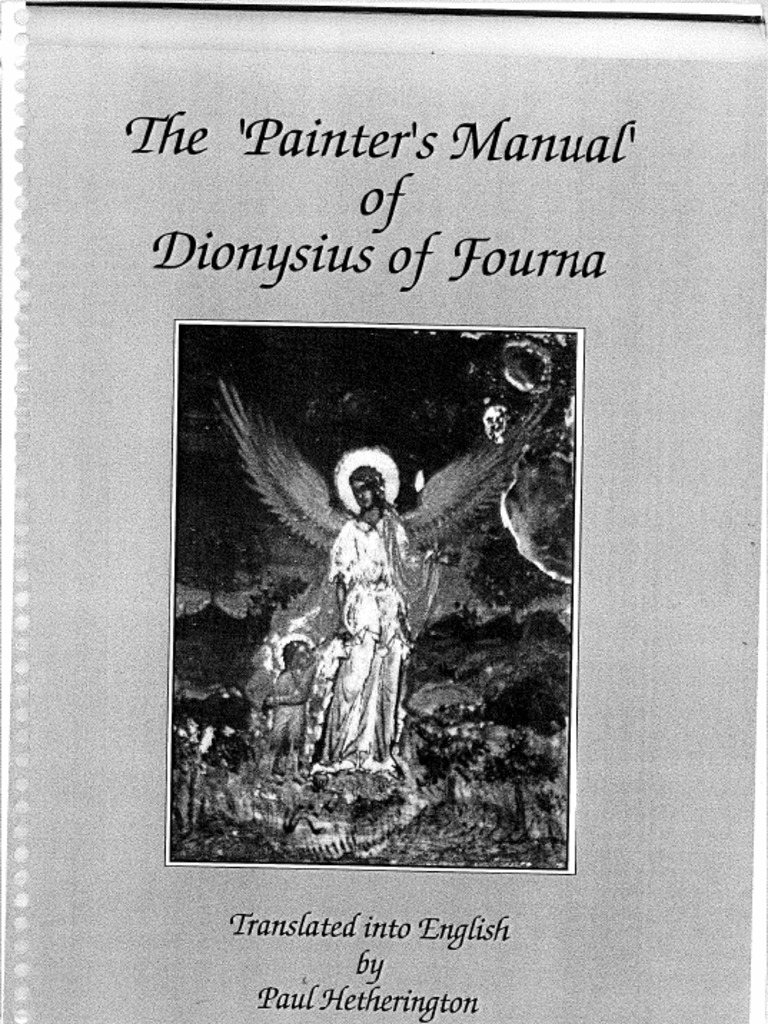 The 'Painter's Manual' of Dionysius of Fourna | PDF