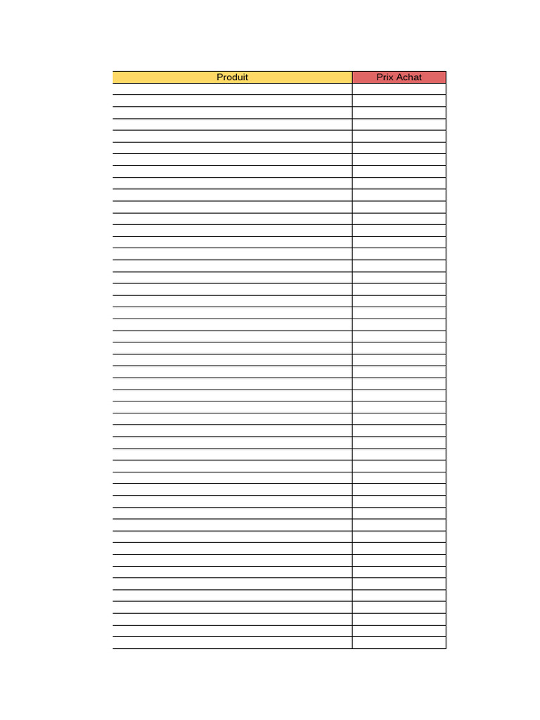 Tableur VintedPLUG | PDF