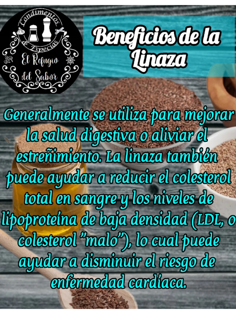 Beneficios de La Linaza | PDF