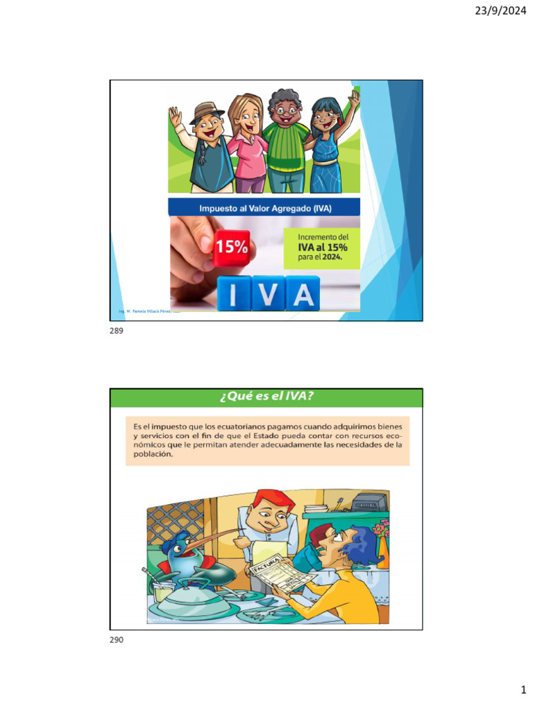 Diapo Tributación 23sep24 | PDF