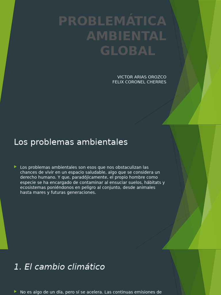 Problemática Ambiental | PDF