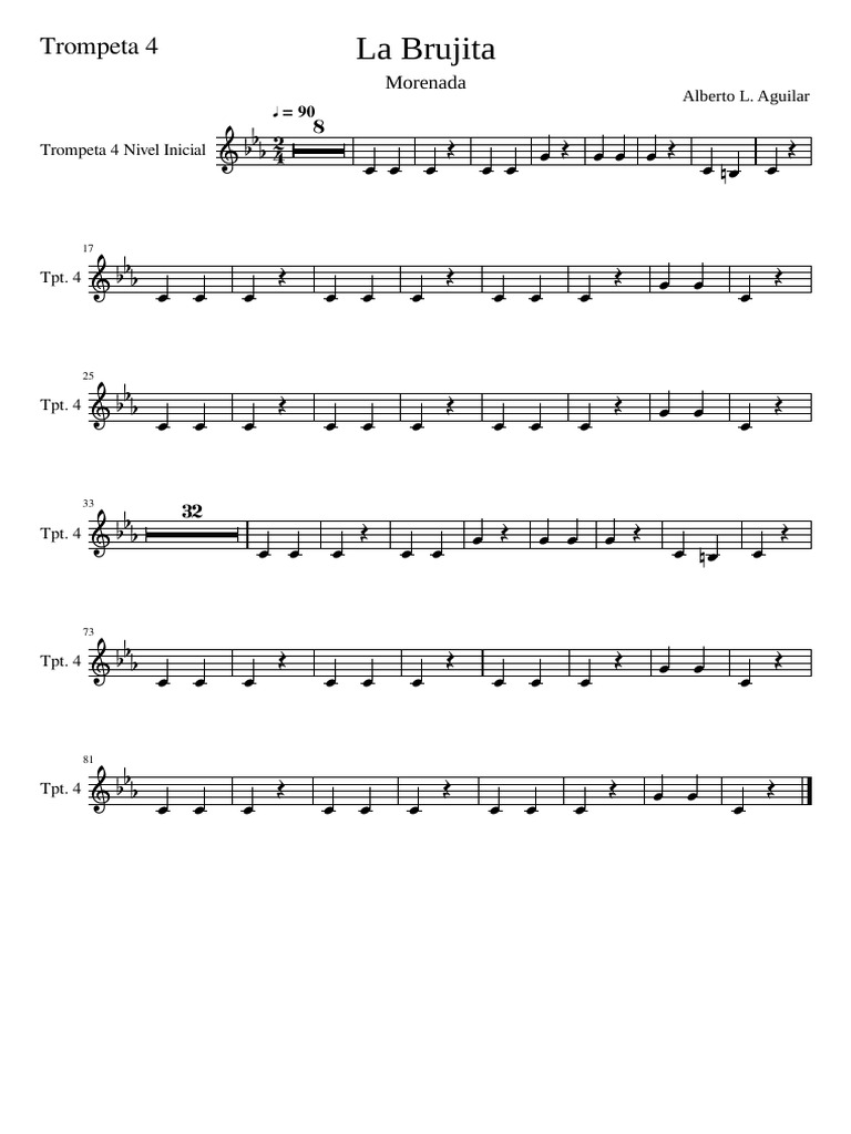 La Brujita-Trompeta 4 | PDF