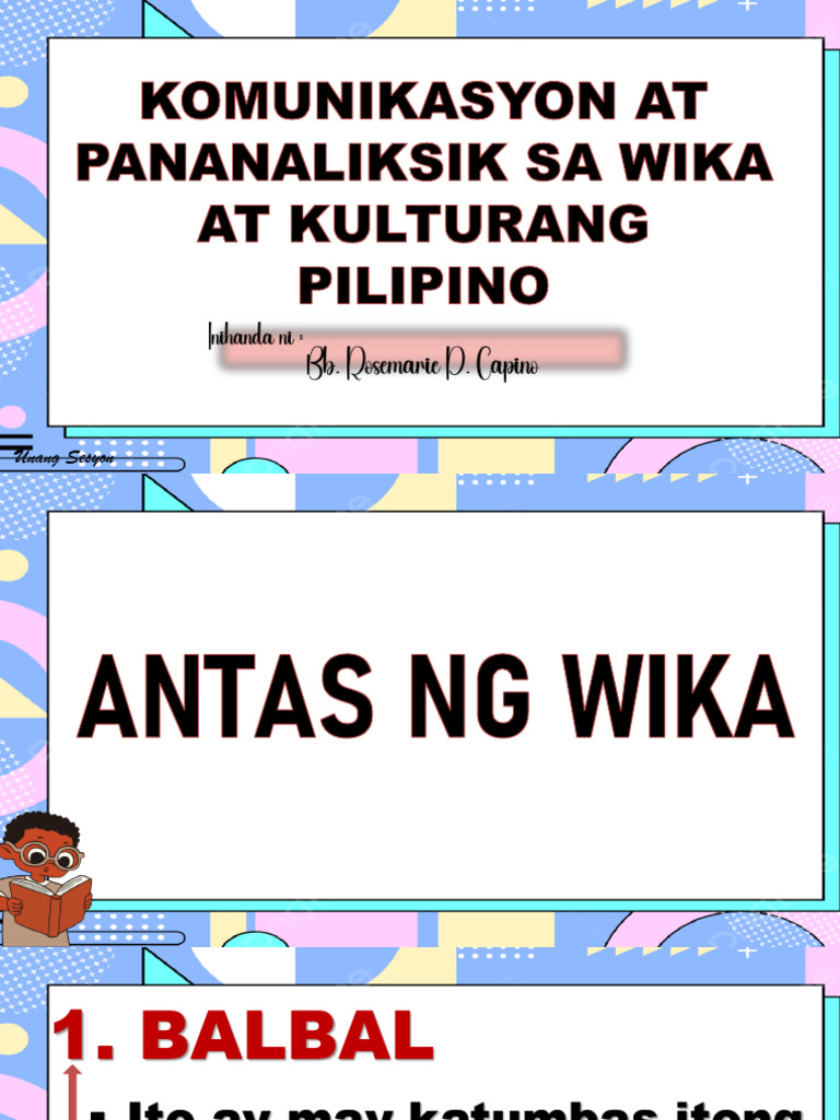 M2a2 Antas NG Wika | PDF