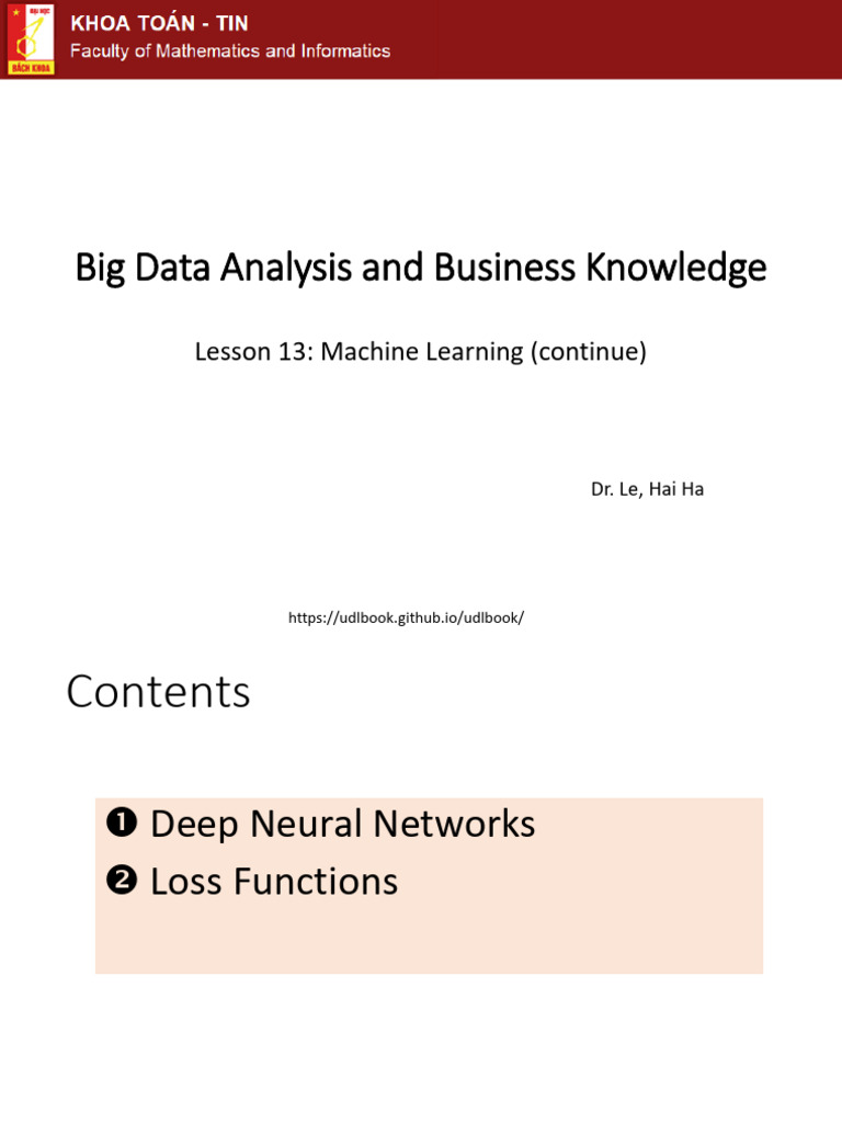 BDA 13 - Machine Learning - 2 | PDF