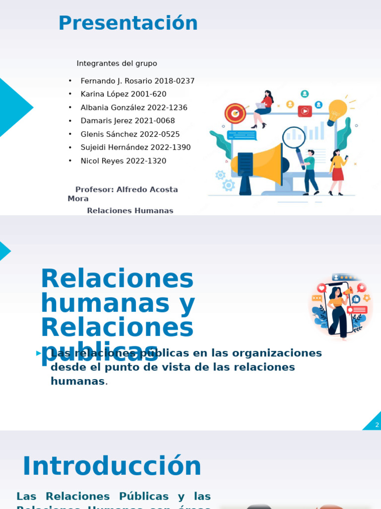 Relaciones Humanas | PDF