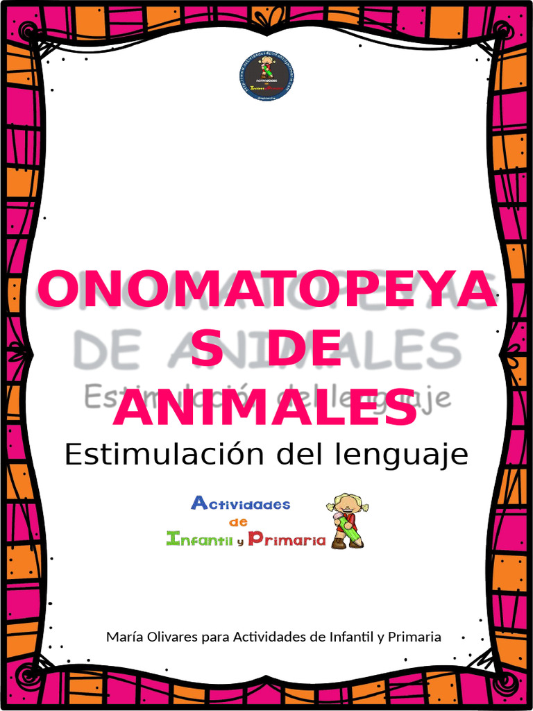 Onomatopeyas Animales | PDF