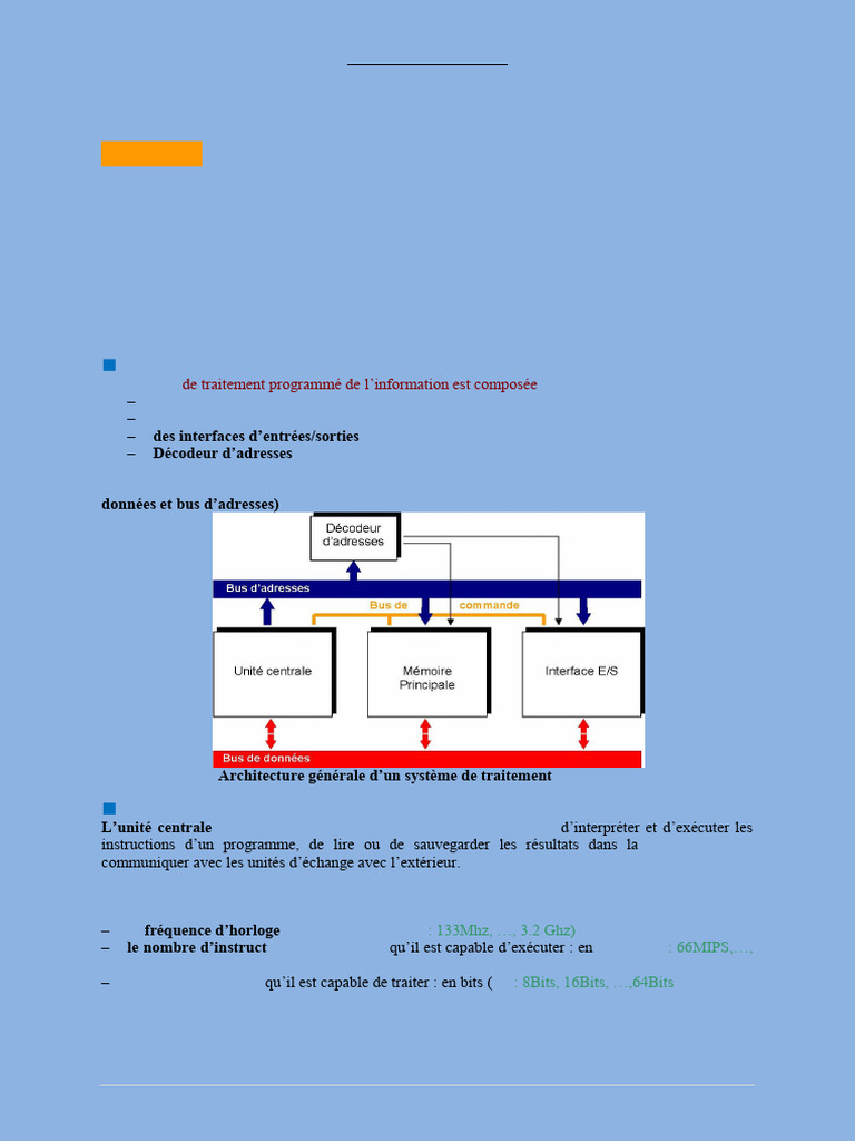 Chapitre 2 Mémoires | PDF