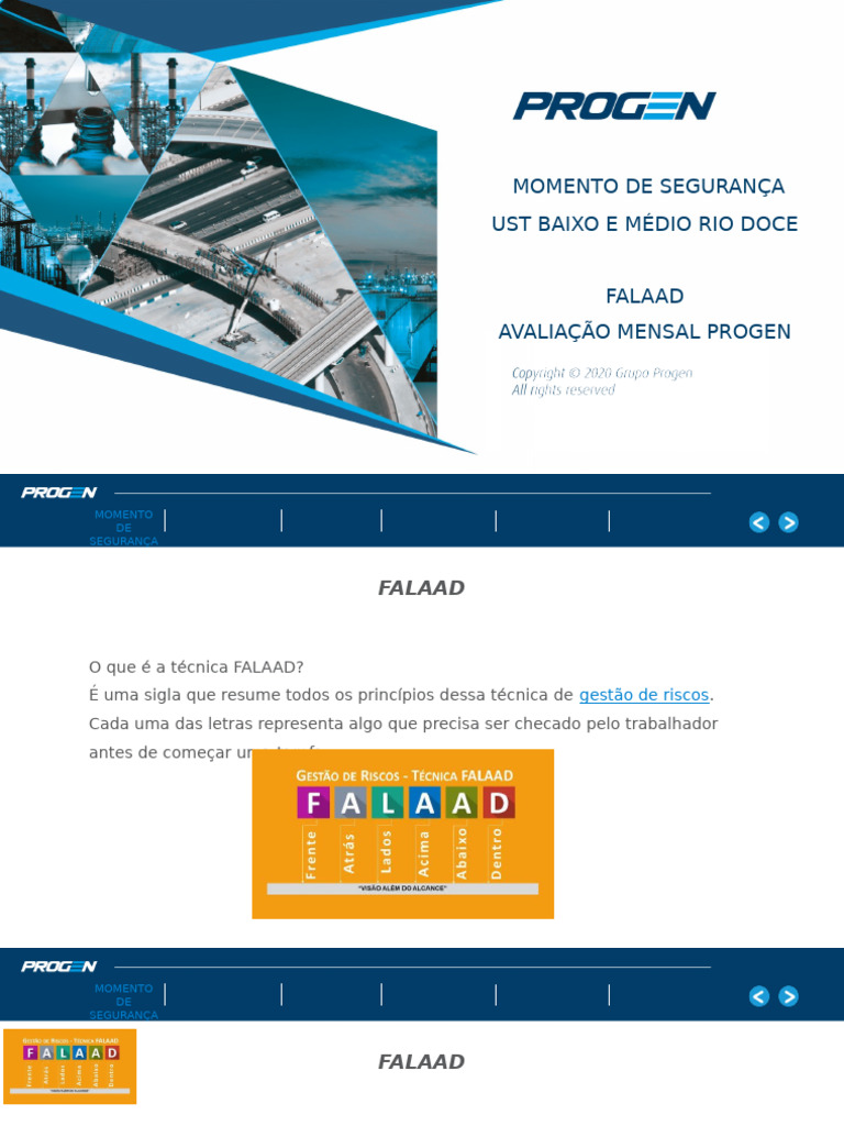 Momento de Segurança Ust Baixo E Médio Rio Doce | PDF