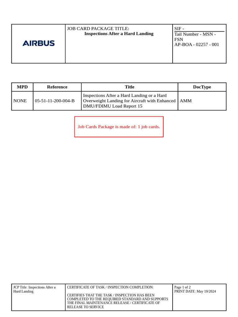 Job Card | PDF