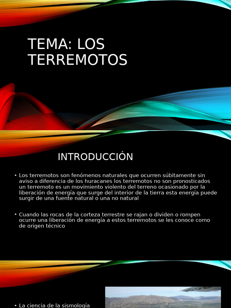 Terremotos | PDF