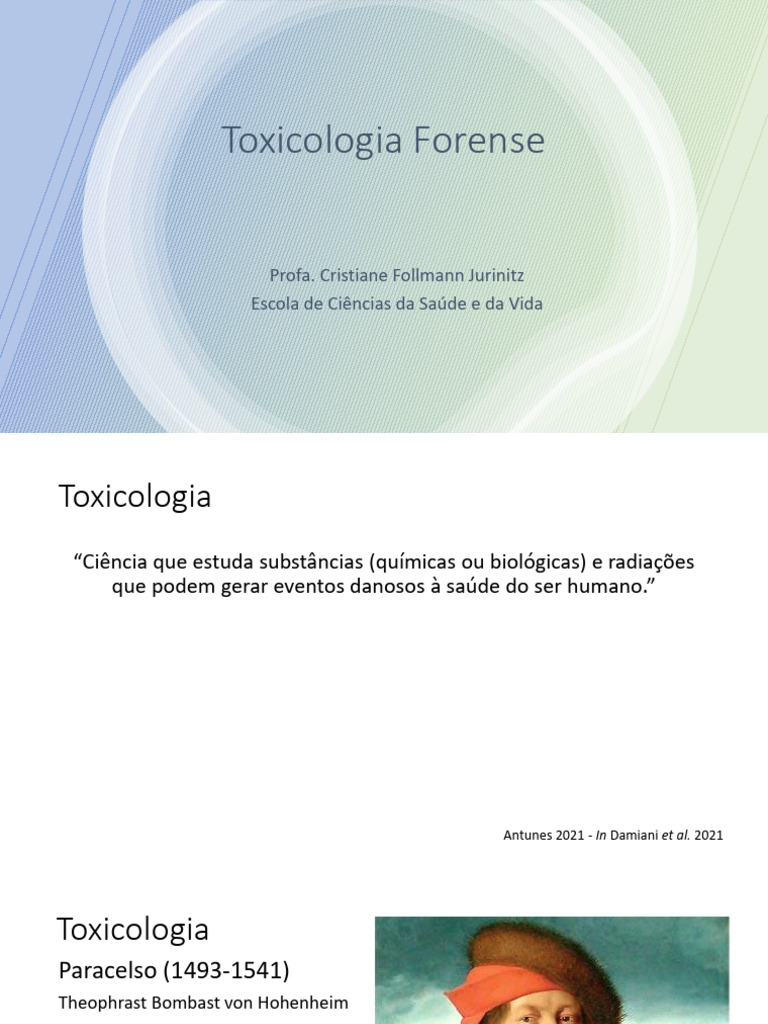 Toxicologia Forense | PDF