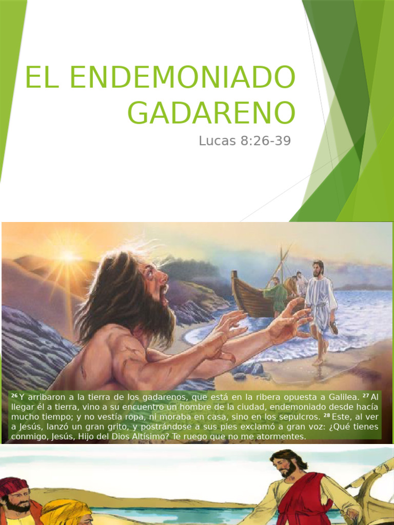 El Endemoniado Gadareno | PDF