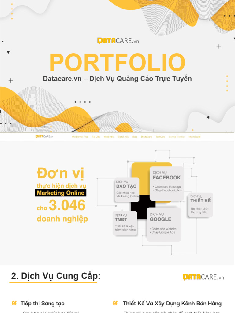 PORTFOLIO - Datacare | PDF
